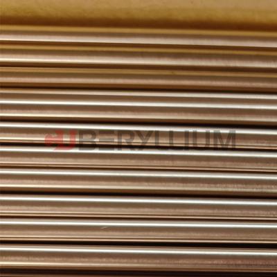 China High Conductivity CuBePb Beryllium Bronze Copper Rod With Medium Strength for sale