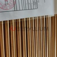 China BECU C173 Copper Beryllium Round Rods CuBe2Pb CW102C Dia.1mm 2mm for sale
