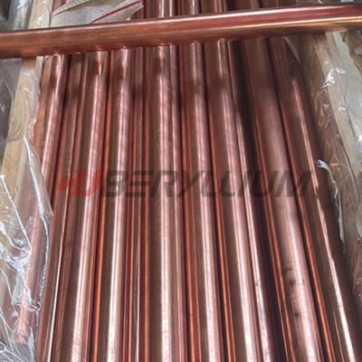 China High Hardness Chromium Zirconium Copper Round Bars For Welding Wheels for sale