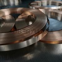 China Copper Beryllium BrB2 BrBNT1.9 Bronze Ribbon / Tape / Strip 0.02mm To 2mm for sale