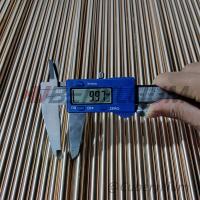 China Beryllium Bronze БрБ2 Rods BrB2 Bar by GOST 15835 Size 3mm 10mm 20mm 50mm 60mm for sale