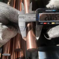 China CuCo1Ni1Be Beryllium Copper Rods CW103C Cobalt Nickel Beryllium Copper  Round Bar for sale