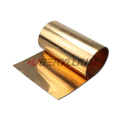 China Beryllium Copper Alloy C17200 Plate 0.05x150mm State 3/4H for sale