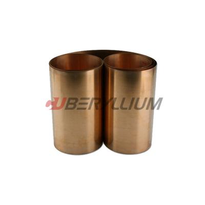 China QBe1.9 Aging Soft Beryllium Copper Strip Coil 305mm For Electronic Connectors for sale