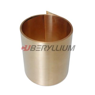 China Cube 2 Copper Alloy C17200 Strip 0.05x150mm Temper 3/4H  HV200-220 Hot For Microswitch for sale
