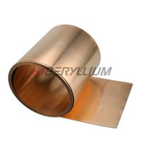 China CuBe2 Coil Strip UNS C17200 TD02 0.2x250mm For EMI Shielding for sale
