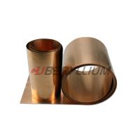 China Beryllium Copper Uns C17200 Half Hard Strip Cube2 CDA 172 0.8-2mm For Springs for sale