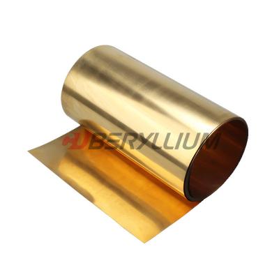 China Cube 2 Beryllium Copper Strip C17200 Alloy 25 Tensile Strength High For Spring Connectors for sale