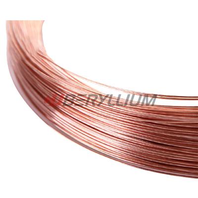 China Becu Alloy 25 Beryllium Copper C17200 C17300 Wires As Per SAE J461 for sale