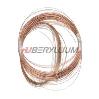 China CuBe2Pb Leaded Beryllium Copper Wires 1/2 Hard 0.05-0.3mm for sale