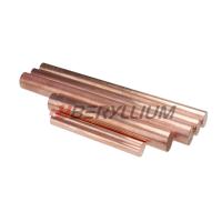 China TH04 CuNi2Be Copper Nickel Beryllium Alloy Rod Bar High Strength High Conductivity for sale