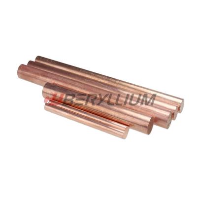 China TH04 CuNi2Be Copper Nickel Beryllium Alloy Rod Bar High Strength High Conductivity for sale