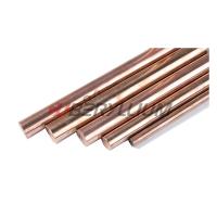 China C17500  CDA 175 Cobalt Beryllium Copper Round Bars Rods  12x500mm for sale