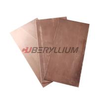 China Beryllium Copper Alloys CuBe2 C17200 Plate 40mm X 140mm X 2000mml for sale