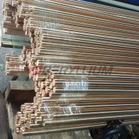 China Beryllium Copper Rods M25 C17300 Cube2Pb For Electrical Industry for sale
