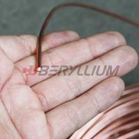 China ASTM B197 C172 Beryllium Copper Wire Coil Rod   0.08mm-6mm for sale