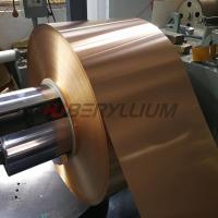 China Alloy 174 C17410 Beryllium Copper Coil Foil Strip 0.05mmx200mm for sale