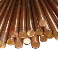 China CuCo2Be Cobalt Beryllium Copper Rods Bars Round With Cobalt Alloying Addition 2.40-2.70% for sale