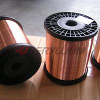 China DIN.2.1247 CuBe2 Beryllium Copper Wire For Spring Connectors for sale