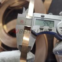 China Polished CuBe2 Strips On Coil 0.10x8mm 0.35x8mm MTC 3.1 Certificate for sale