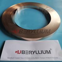 China C17200 Material Beryllium Bronze Alloy Strip By Standard ASTM  High Strength for sale