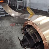 China Becu Uns C17200 Beryllium Copper Plate Becu C17200 Hardened 0.25mmx26mm for sale