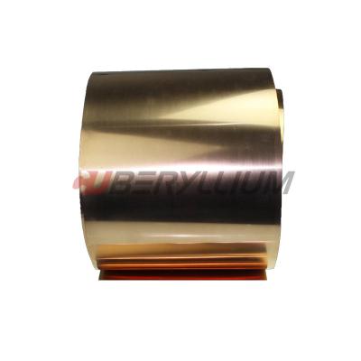 China Cube Alloy 25 C17200 Beryllium Copper 172 Strip  1/2 Hard For Relay Switch Packed In Coil for sale