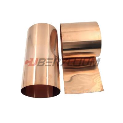 China Cube2 C17200 Beryllium Copper Tape 0.25mm X 100mm for sale