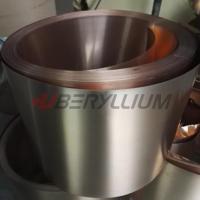 China BeCu Alloy C17200 Strip 0.2x150mm Temper TB00 For EMI Shielding for sale