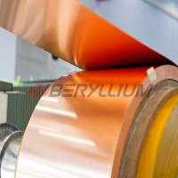 China QBe1.9Ti Beryllium Copper Alloy Strips 0.15mmx200mm Mechanical Electrical for sale