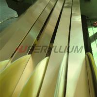China TH02 C17410 Beryllium Copper Alloys Strips 1/2 hard For Connector Application for sale