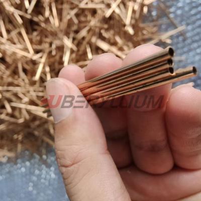 China C17200 Beryllium Copper Seamless Capillary Tube For 5g Base Station for sale