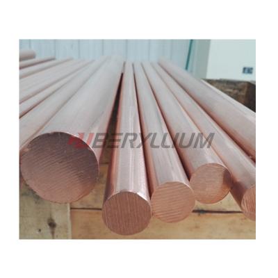 China CW102C Free Machining Copper Beryllium Bar As Per EN 12164 For Switch Parts for sale