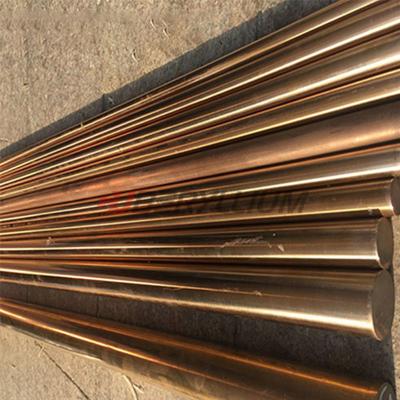 China RWMA Class 4 C17200 Beryllium Bronze Rods Properties Ductility Weldability Machinability for sale