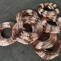 China CuBe2 Beryllium Copper Wire ASTM B197 On Conventional Coiling Equipment for sale