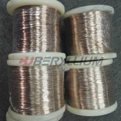 China CuBe2 C17200 Th04 Beryllium Wire Coil 0.1mm 0.2mm 0.3mm 0.4mm 0.5mm for sale