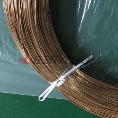 China Copper Cobalt Beryllium Alloy Wires UNS C17500 Material For Springs Switches Connectors for sale