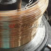 China ASTM B441 C17500 Beryllium Copper Heat Treatment Wires For Corrosion Resistant Components for sale