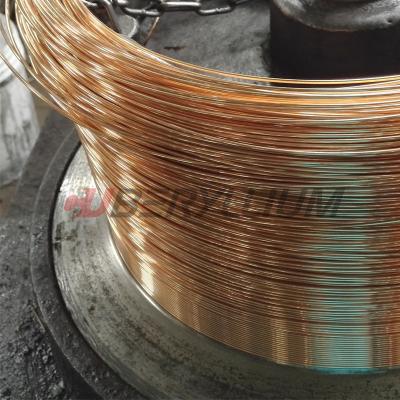 China Cobalt Beryllium Copper Wire CuCo2Be UNS C17500 For Electrical Electronic Connectors for sale