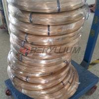 China Copper Cobalt Beryllium Alloy Wires UNS C17500 Material For Springs Switches Connectors for sale