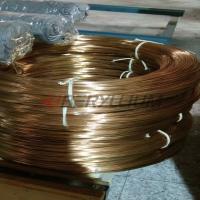 China UNS No C17500 Cuco2be Beryllium Bronze Wire Thickness 0.8mm Copper Wires for sale