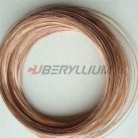 China Beryllium Copper CuBe2 In Wire Form Used In Electrical Industry for sale
