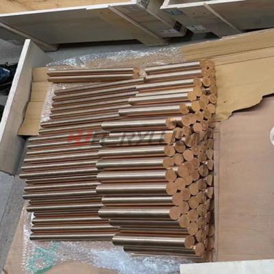 China TM01 Mill Hardened EN CuBe1.7 Beryllium Copper Rods  Good Conductivity for sale