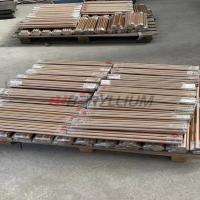 China TD02 Tempered GB QBe1.7 Beryllium Copper Round Bar Outer Diameter 15mm for sale