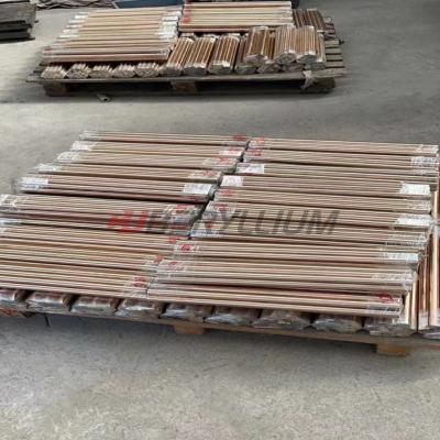 China TD02 Tempered GB QBe1.7 Beryllium Copper Round Bar Outer Diameter 15mm for sale