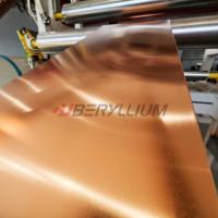China 1/2Hard TD02 Tempered Alloy25 Beryllium Copper Strip For Welding Electrodes for sale