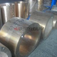 China Qbe1.9Ti Thin Beryllium Copper Sheet Foil Strips Polished For Spring Connectors for sale