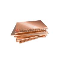 China CuBe2 QBe2.0 C17200 Beryllium Copper Sheet 27mm Thickness for sale