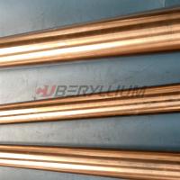 China Alloy M25 Square Round Beryllium Copper Bar For Switch Relay Parts for sale