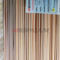 China Beryllium Copper Rod 17200 Grade 312 Dia. Sample Order 1 Piece for sale